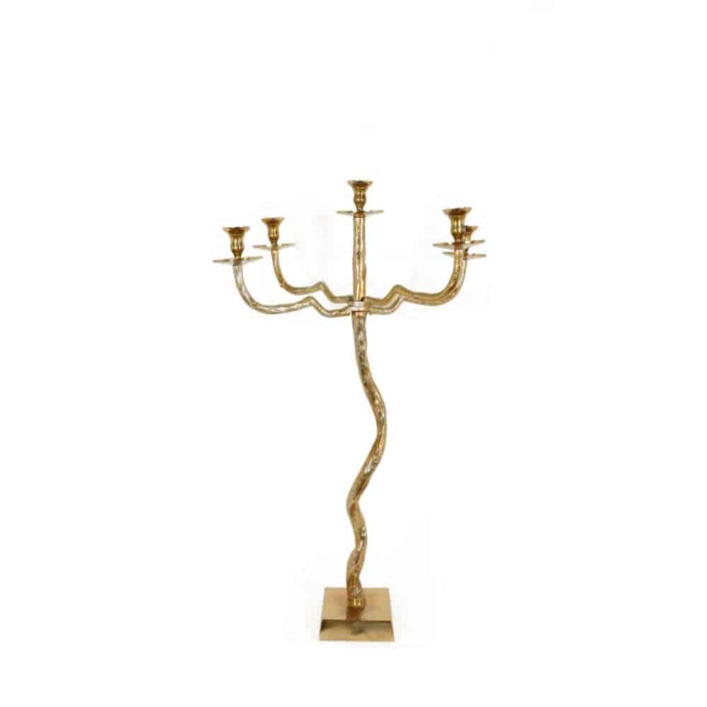 Elevate Your Space with a 36" Gold Candelabra Centerpiece & Modern Decor